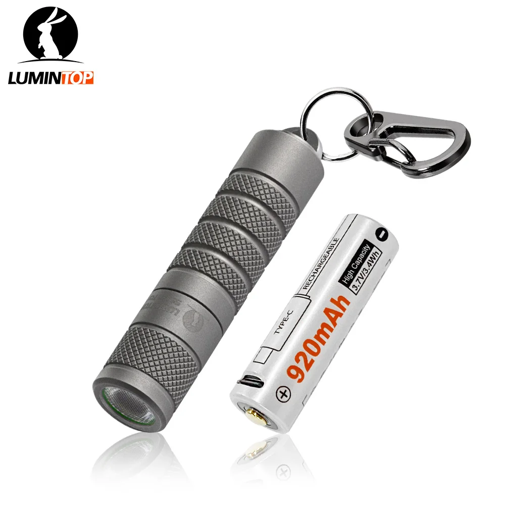 Titanium14500-Flashlight-Silver-fox-AA-flashlight-Titanium-version ...