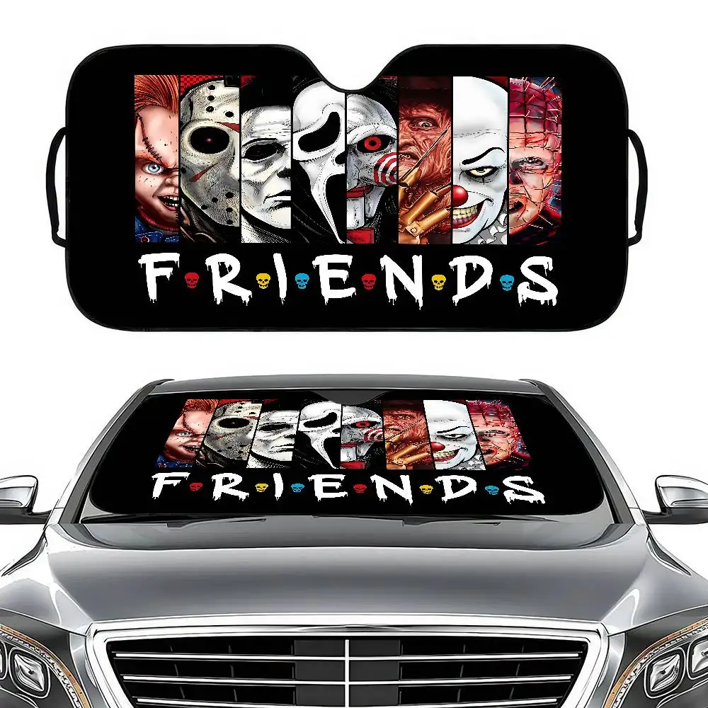 New Arrival Horrible Friends Killer Movie Holographic Windshield ...