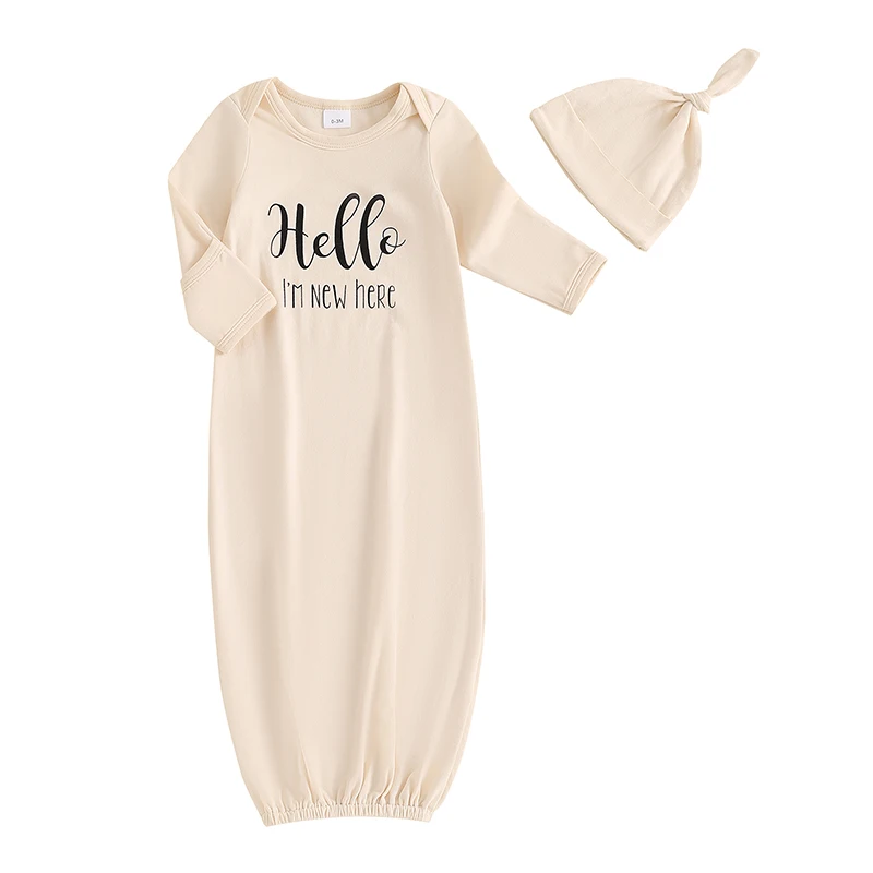 Baby-Sleeping-Bag-Letter-Print-Long-Sleeve-Round-Neck-Sleep-Sacks-with ...