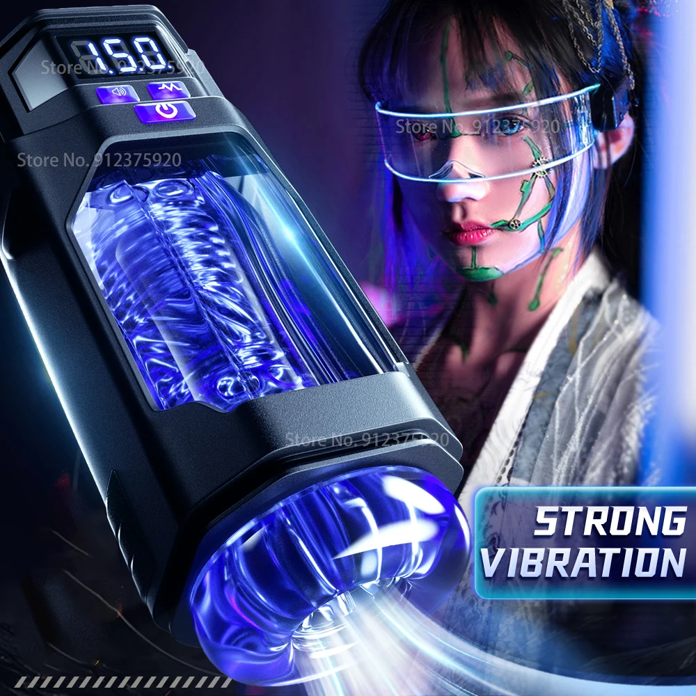 Masturbadores masculinos para mamada automática, vibrador de Vagina ...