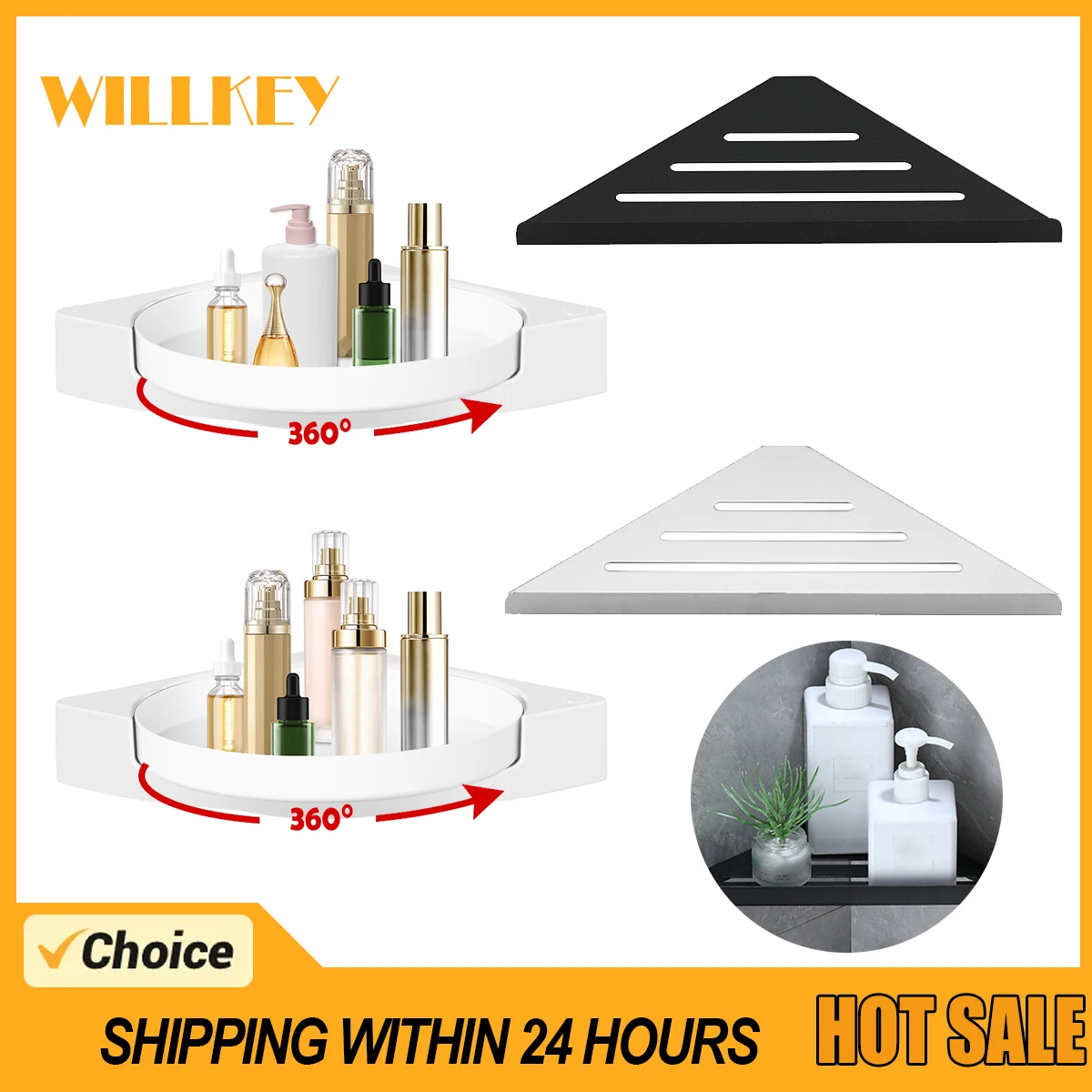 Rotating-Bathroom-Triangle-Shelf-Multi-Purpose-Wall-Mounted-Bathroom ...