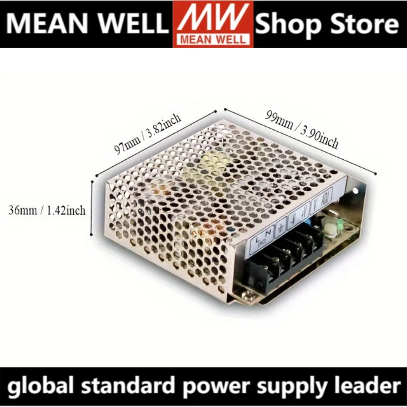 MEAN WELL LRS-50 LRS-50-3.3 LRS-50-5 LRS-50-12 LRS-50-15 LRS-50-24 LRS ...