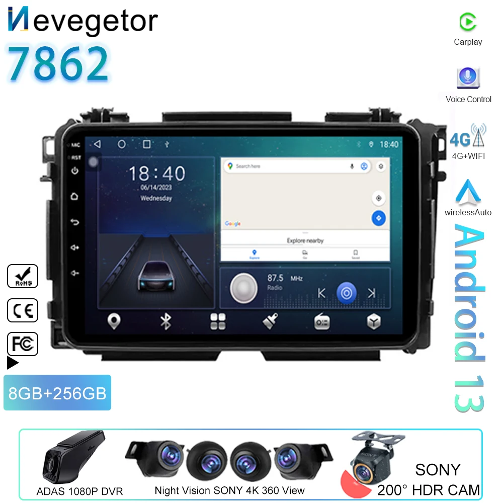 Android-Car-Radio-Multimedia-Video-Player-For-Honda-Vezel-HRV-HR-V-XRV ...