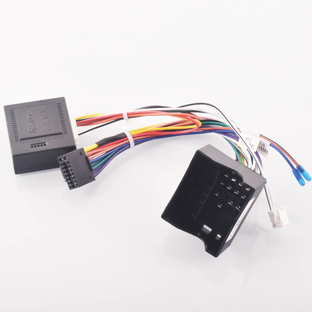 Car-Radio-Stereo-Wiring-Harness-Cable-Adapter-Android-16pin-For-Ford ...