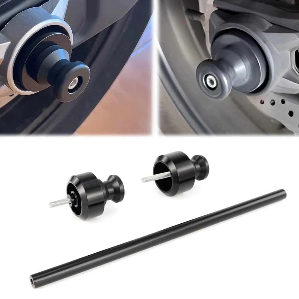 Rear Axle Sliders Slider & Swingarm Spools Stand Screw Fit For Yamaha ...
