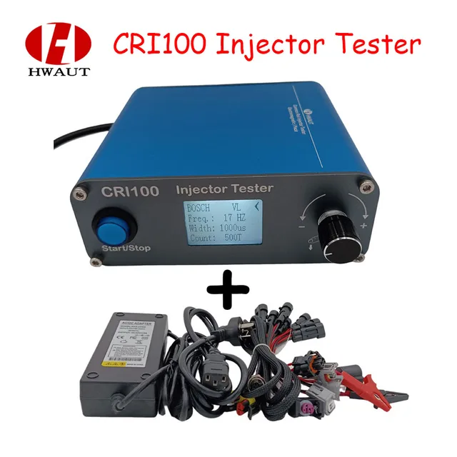 CRI100 Piezo Fuel Injector Tester For Bosch Densso Delphhi Testable ...