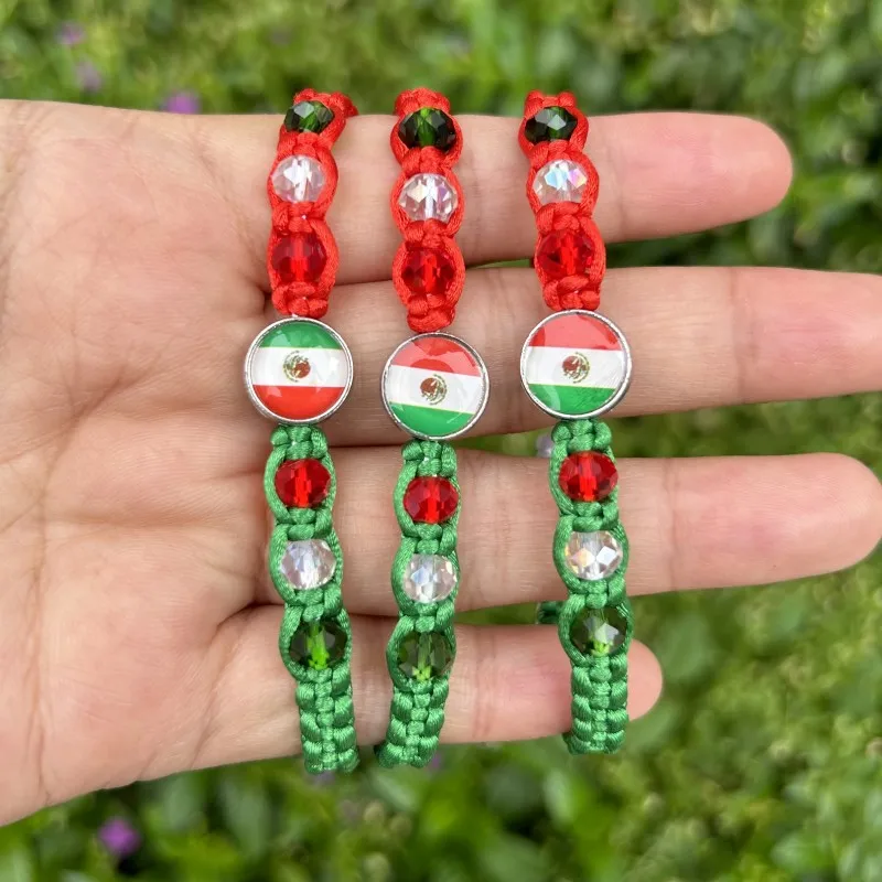 Crystal Flag Bracelets