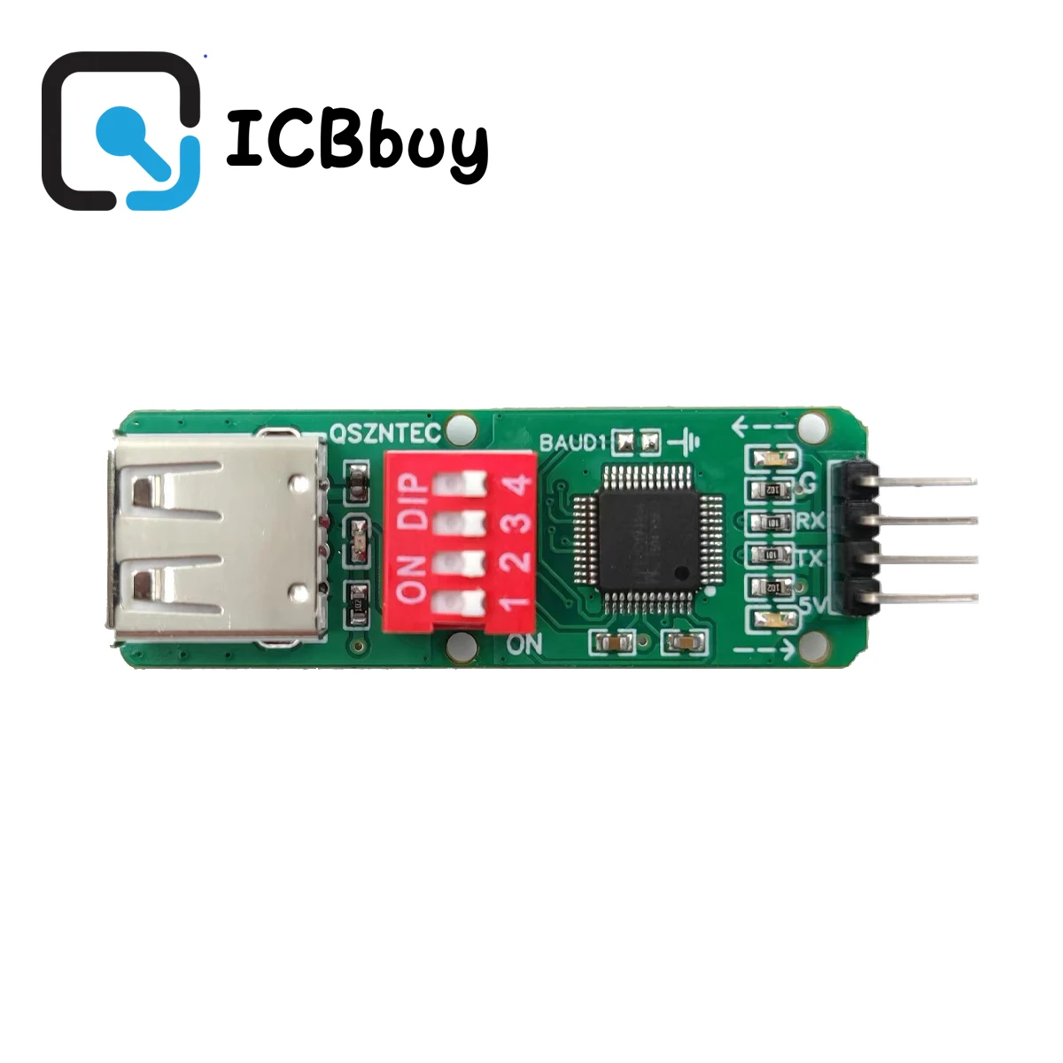 Módulo CH9350 HID para porta serial módulo teclado mouse código de ...