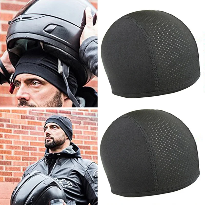 Motorcycle Helmet Inner Caps Breathable Balaclavas Quick drying Wicking ...