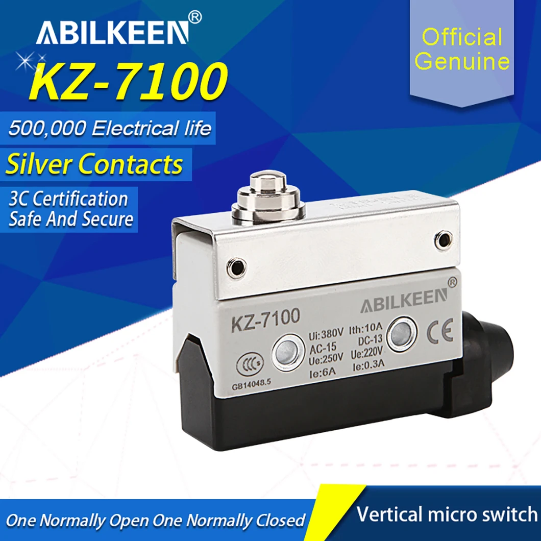 ABILKEEN-Momentary-Limit-Travel-Micro-Switch-Waerproof-Micro-Switch-Short-Push-Plunger-AZ-7100 ...