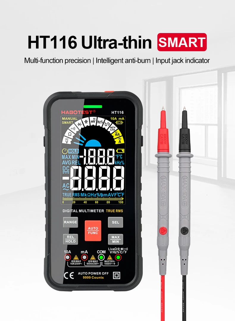 HABOTEST HT116 Digital Multimeter