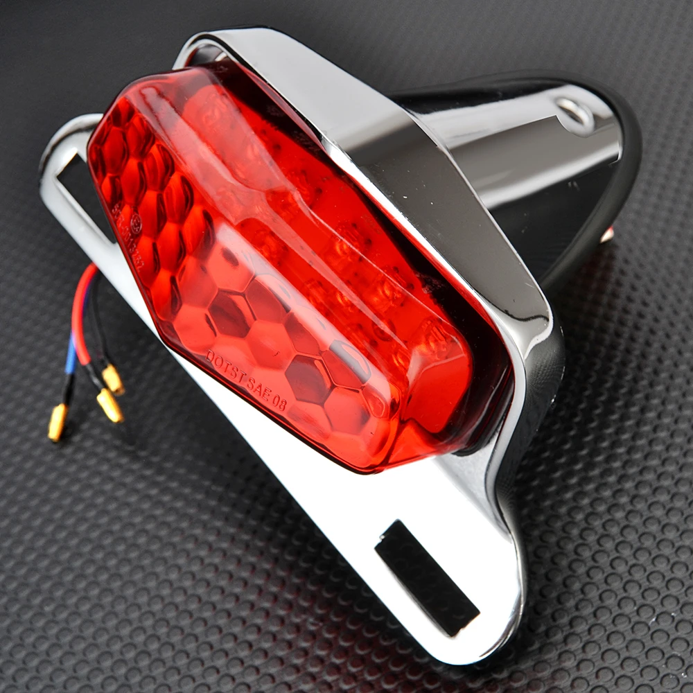 CE AND DOT Approved Retro Dirt Pit Bike Motorcycle Tail Brake Stop ...