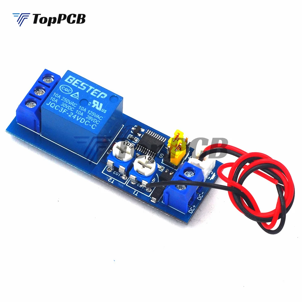 DC-5V-12V-24V-Infinite-Cycle-Delay-Timing-Time-Relay-Timer-Control-ON ...