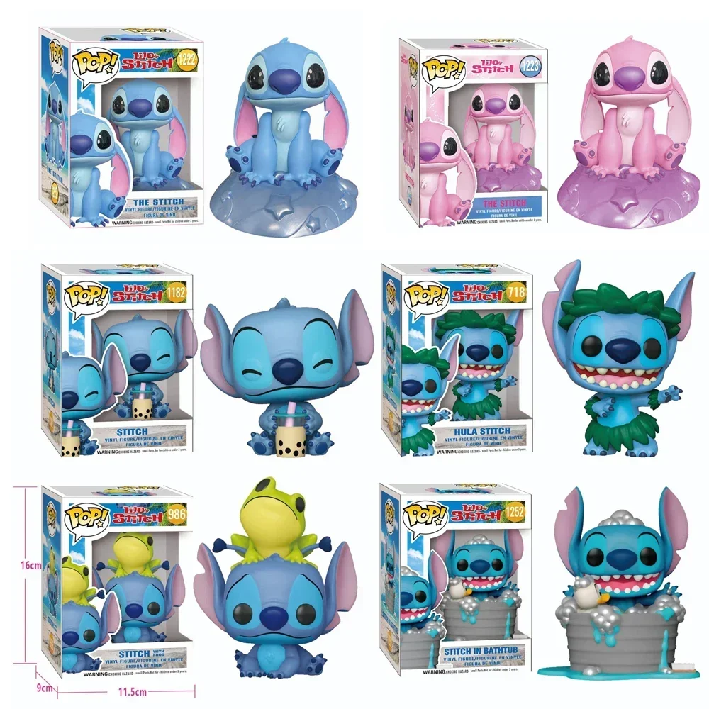 Funko-Stitch-Anime-Model-POP-Star-Baby-Stitch-Little-Gold-Handmade ...