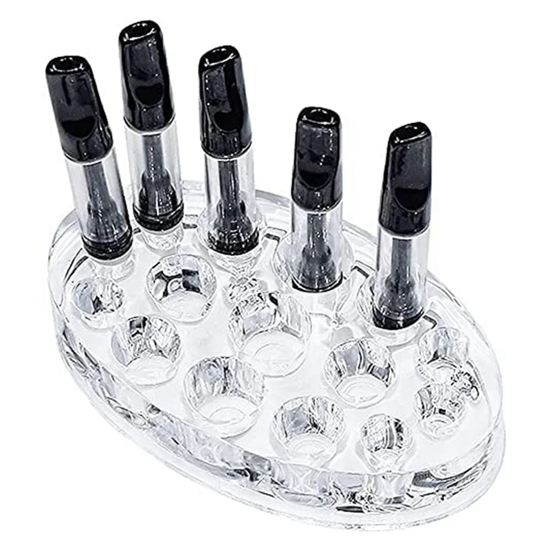 2X Cartridge Holder,510 Cart Display Stand/Thick Plastic Desk Stand ...