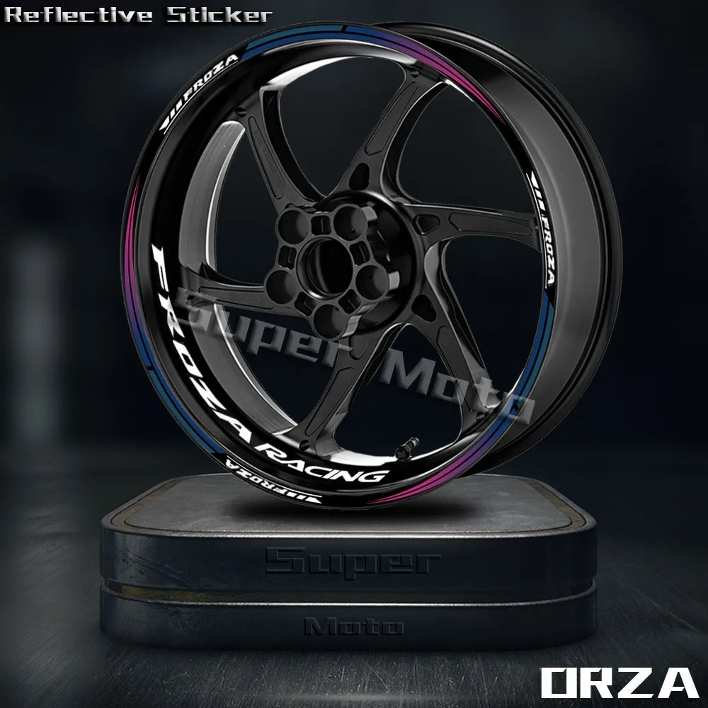 For-Honda-Forza-NSS350-NSS750Motorcycle-Reflective-Wheels-Sticker-Hub ...