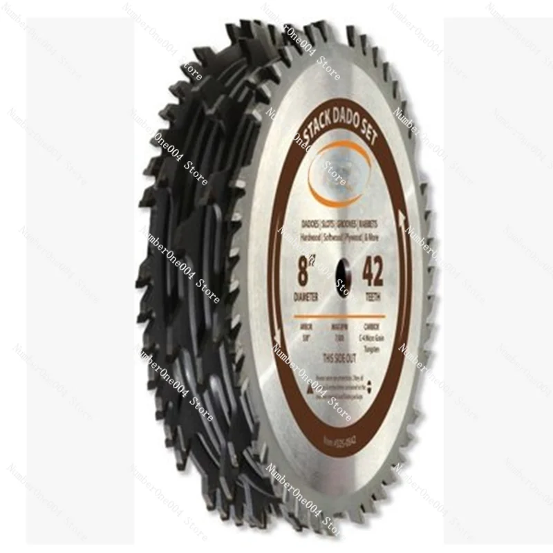 8-inch-Saw-Blade-Full-Set-Woodworking-Slotted-DADO-15-88-Aperture-Alloy ...