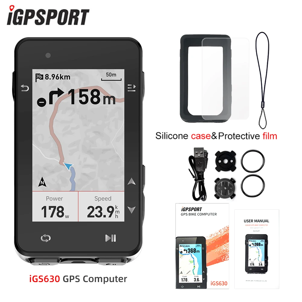 IGPSPORT-IGS630-Bicycle-Computer-GPS-Global-Offline-Map-Cycling ...