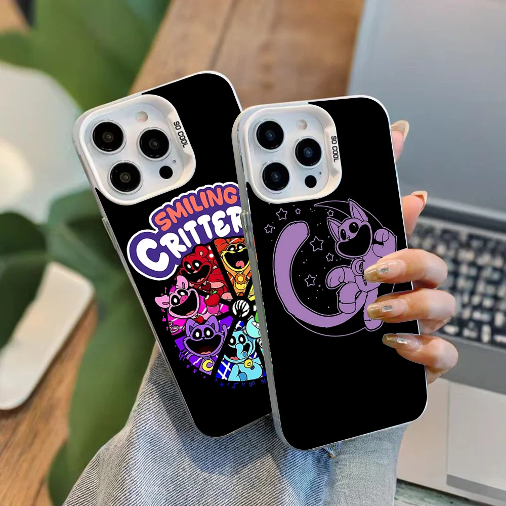 P-Poppies Smiling Critters Phone Case For IPhone 16 15 14 13 12 11 Pro ...