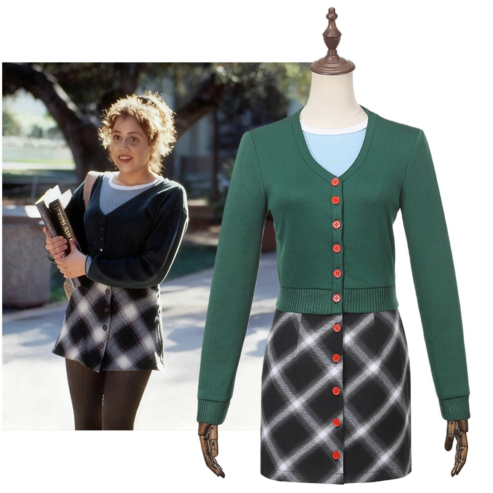 Clueless Tai Cosplay Costume Outfit for Halloween Party Stage ...