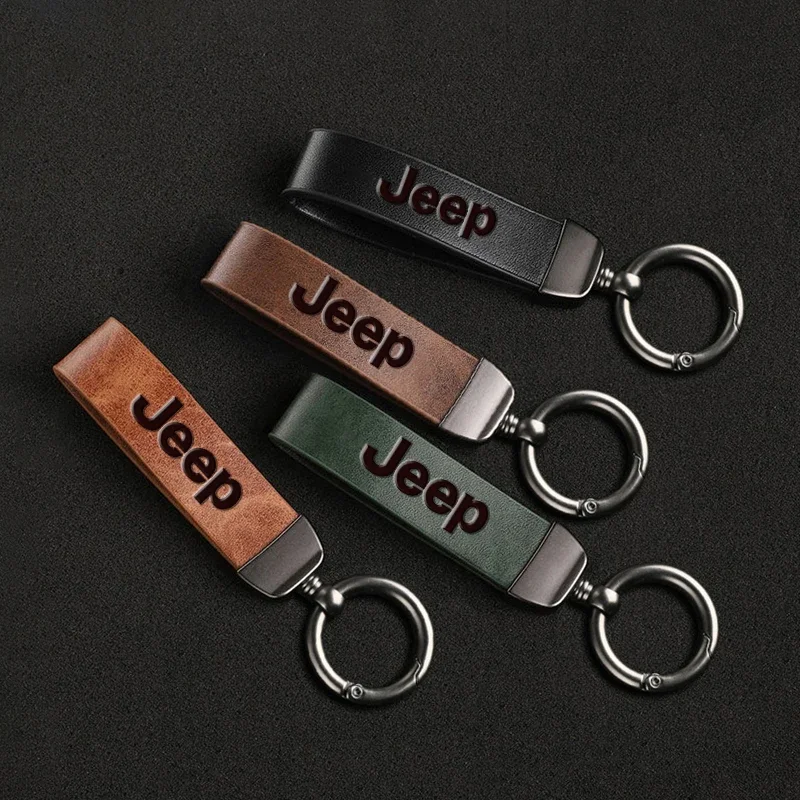 3D JEEP Badge Car Keychain Auto Keyring Accessories For Jeep Renegade ...