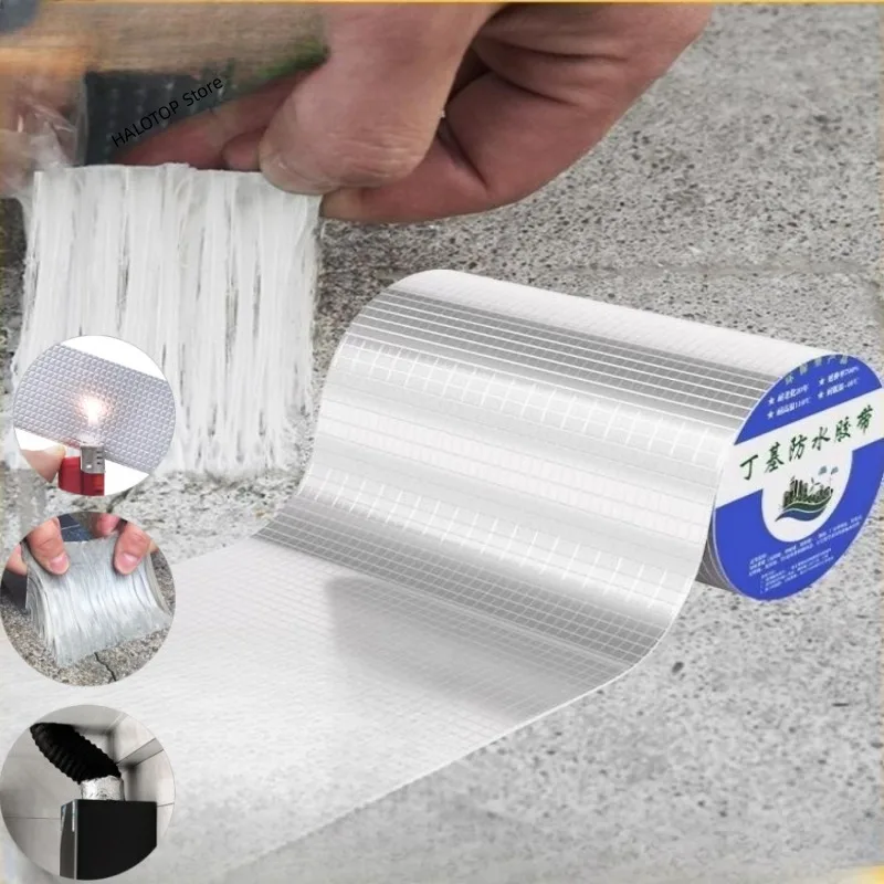 New-Butyl-Waterproof-Tape-Self-adhesive-Sealing-Tape-Crack-Repair-Anti ...