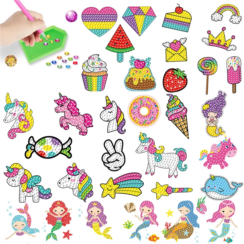 DIY-Diamond-Painting-Tool-Set-Big-Gem-5D-Diamond-Mosaic-Sticker-Draw-by ...