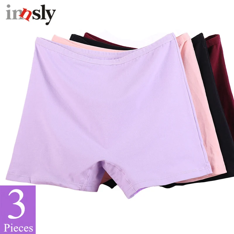 3-Pieces-Pack-6XL-Big-Size-Boyshorts-Women-Underwear-Boxer-Female ...
