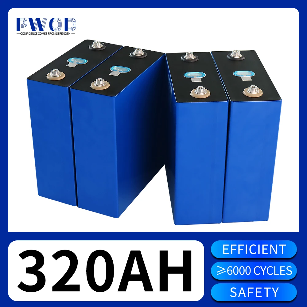 Batería Lifepo4 recargable de 320AH, célula de fosfato de hierro y ...