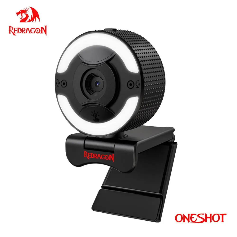 REDRAGON GW910 Oneshot USB HD Webcam autofocus Built-in Microphone 1920 ...