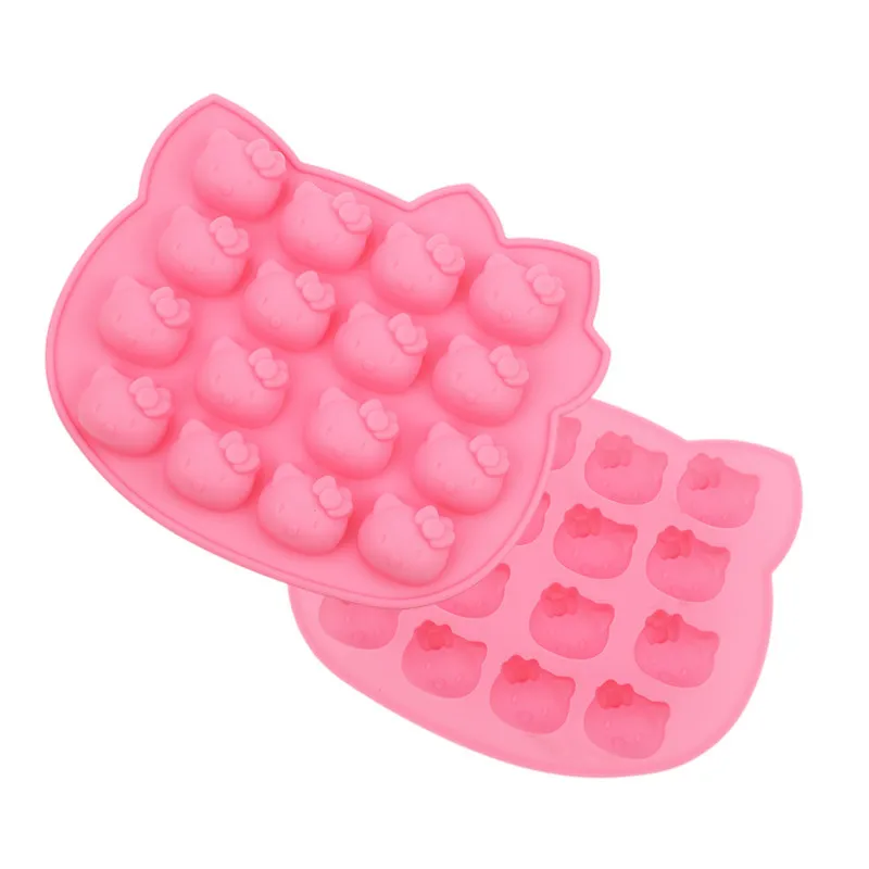 Hello-Kitty-Ice-Grid-Mold-Steamed-Rice-Cake-Cake-Mold-Silicone ...