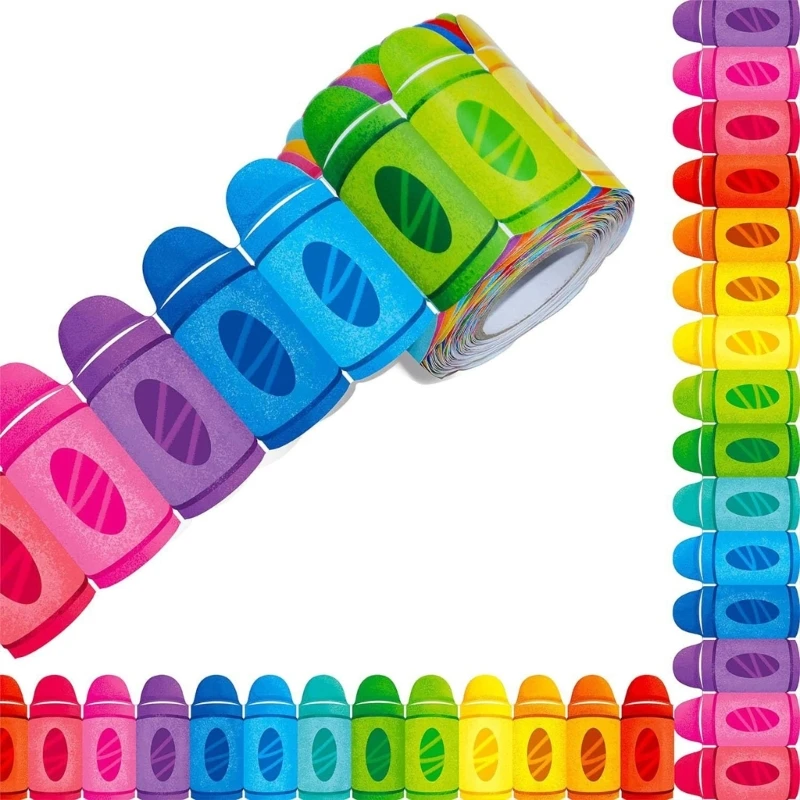 18Meters Colorful Dotted Border Trim Bulletin Border Decoration ...