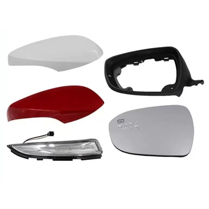 Auto-Left-Right-Rear-Heated-Mirror-Glass-Cover-Frame-Turn-Signal-Light ...