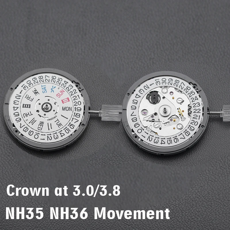 Seiko NH35 NH36 Movement Japan Automatic Movement fit for Seiko SKX007 ...