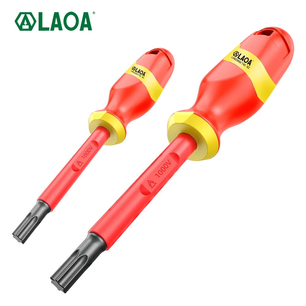 LAOA-VDE-Insulated-Plum-Blossom-Small-Screwdriver-Electrician-Specific-Hard-Voltage-Resistant ...