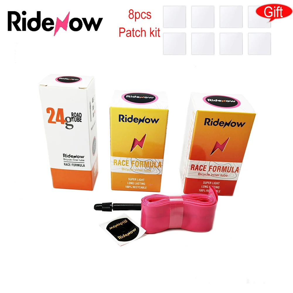 RideNow TPU camera d'aria per bicicletta da strada 700 x18c 23C 25C 28C ...