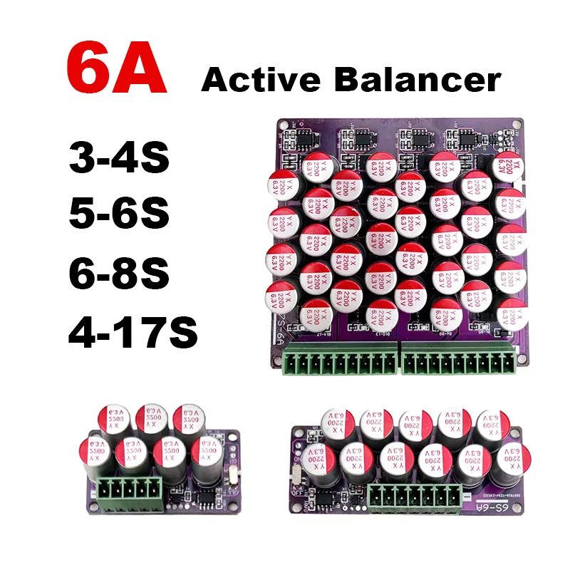 6A-Active-Balancer-Equalizer-Energy-Transfer-Board-Li-ion-LiFePo4-LTO ...