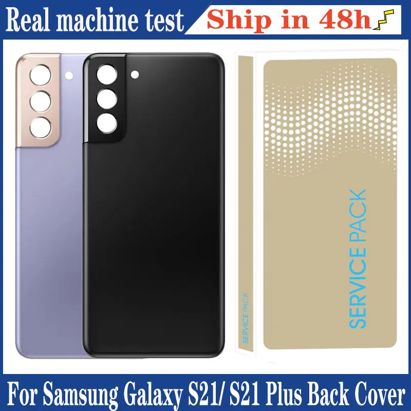 Battery Cover for Samsung Galaxy S21 S21 Plus Glass Back housing ...