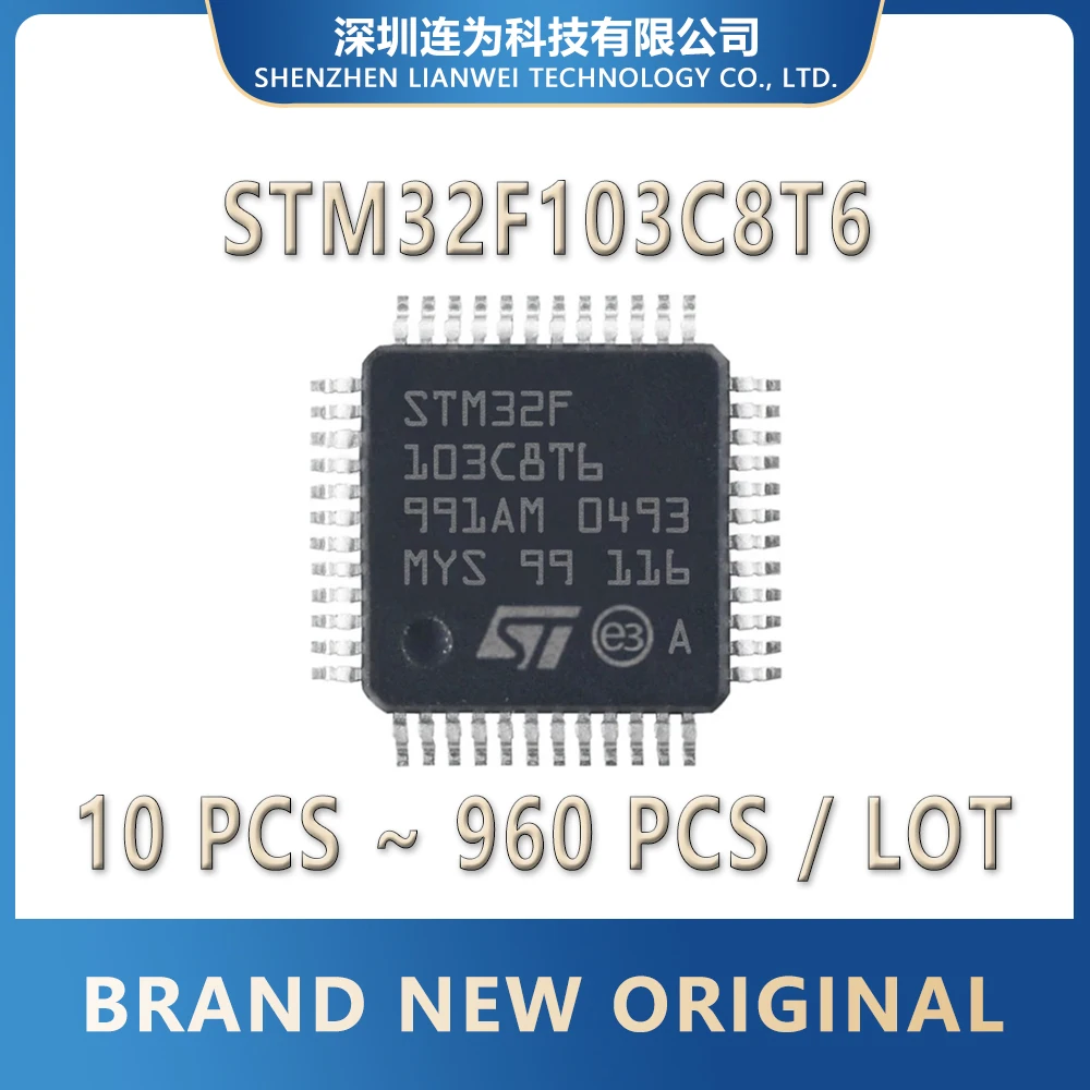 Stm32f103c8t6 Stm32f103c8 Stm32f103 Stm32f Stm32 Stm Ic Mcu Chip Lqfp 3272