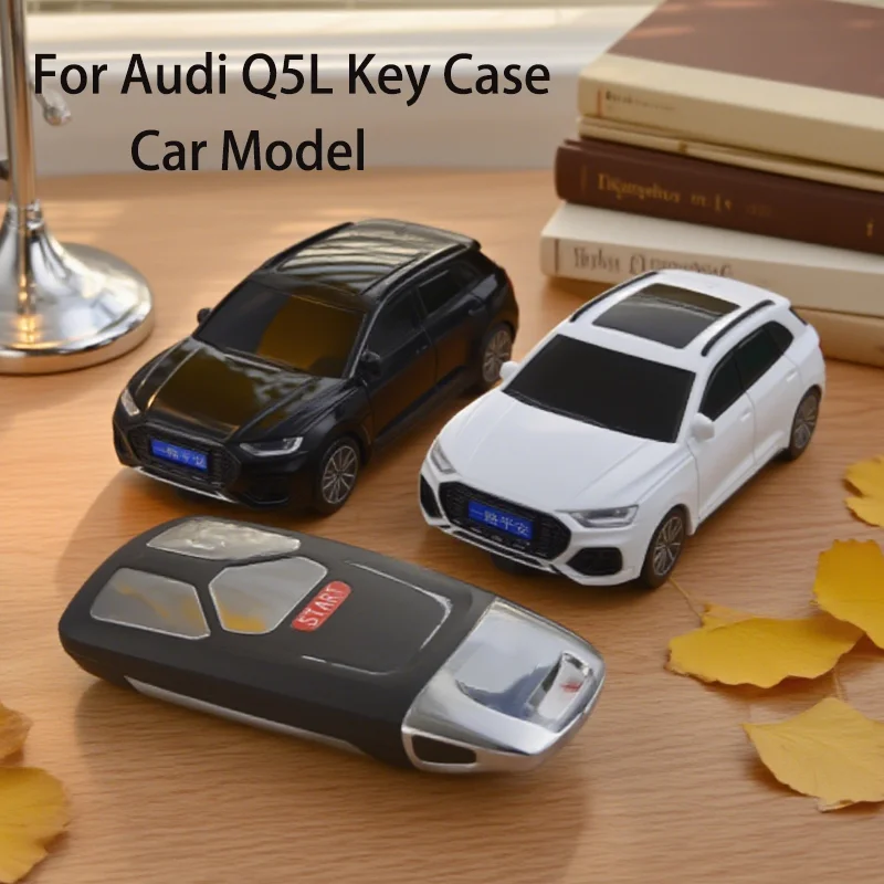 Car Model For Audi Q5 Key Case for Audi A4 B9 A5 A6 8S 8W Q5 Q7 4M S4 ...
