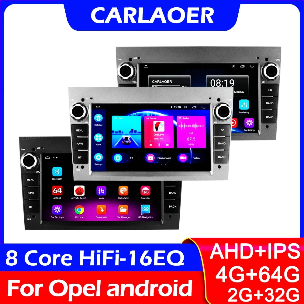 Car Radio Android 10 For Opel Vauxhall Astra Antara Meriva Vivaro Combo ...