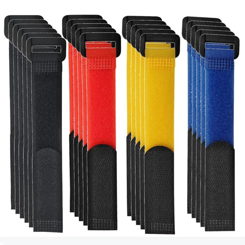 5/10/20pcs Fishing Rod Tie Holders Straps Belts Suspenders Fastener ...