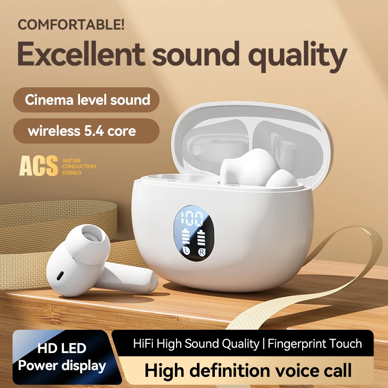 TWS-headset-wireless-Bluetooth-sports-gaming-headset-smart-noise ...
