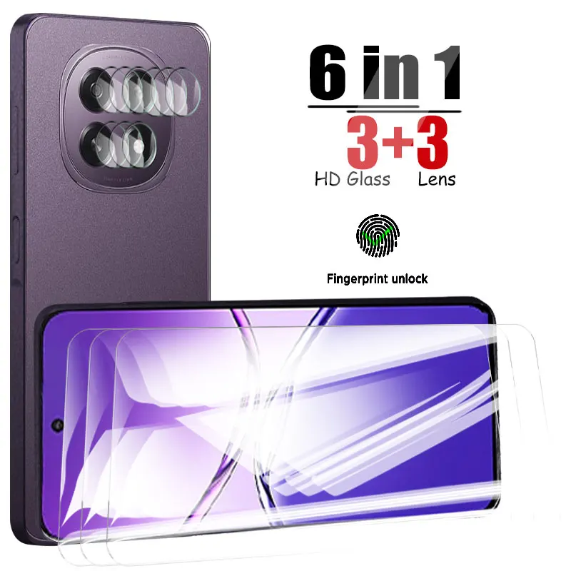 6in1 Tempered Glass for Oppo F29 F27 F25 Pro F23 F21 Plus F19s Screen ...