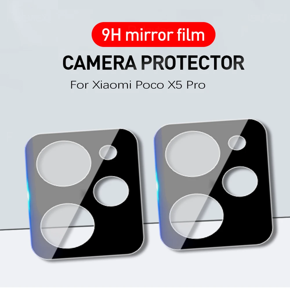 2PCS 3D Curved Camera Protector Cover For Xiaomi Poco X5 Pro 5G Case Lens Protect Tempered Glass ...