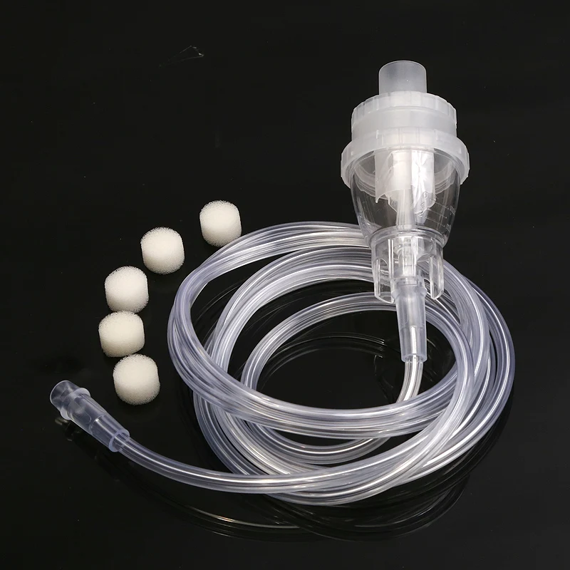 6ml-Nebulizer-Cup-Nebulizer-Tube-Filter-Sponge-Inhaler-Catheter-Air ...