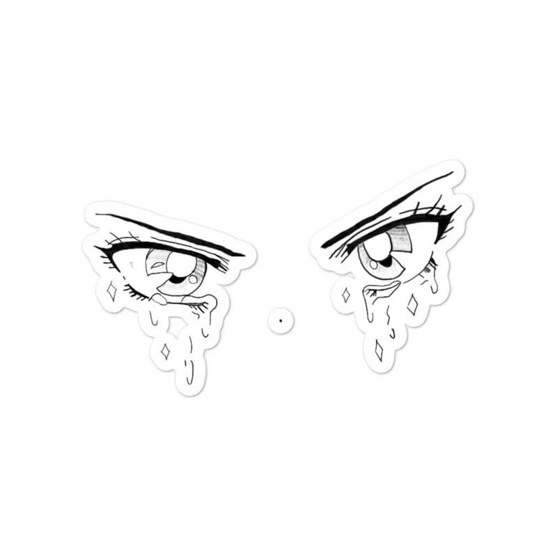 How To Draw Anime Girl Eyes Crying