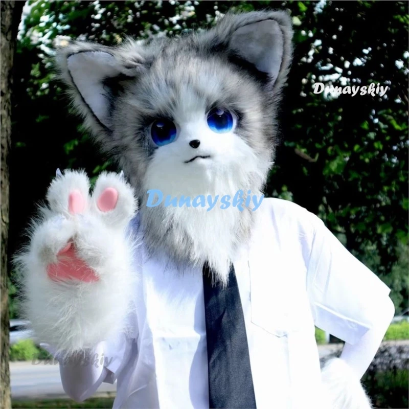 Kig-Fursuit-Kigurumi-Headset-Furry-Cosplay-Costume-Paw-Head-Base ...