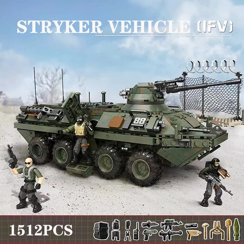 Stryker-veh-culo-militar-de-ocho-ruedas-veh-culo-blindado-de-los-EE-UU ...