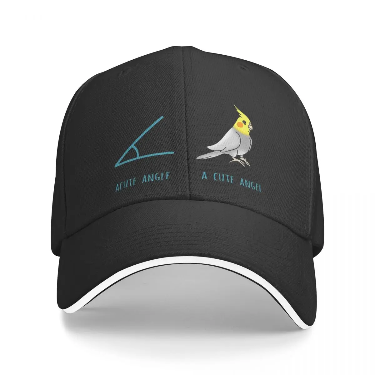 Acute-Angle-Vs-A-Cute-Angel-Animal-Parrots-Cockatiel-Doodle-Baseball ...